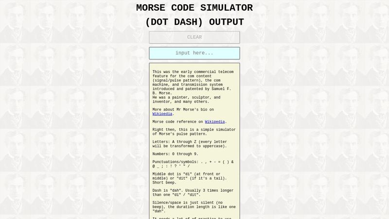 Morse Code Simulator