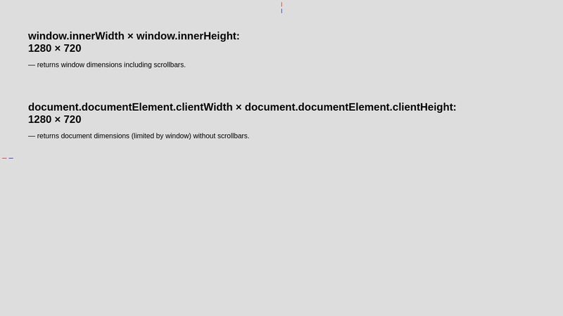 JavaScript: innerWidth vs. clientWidth