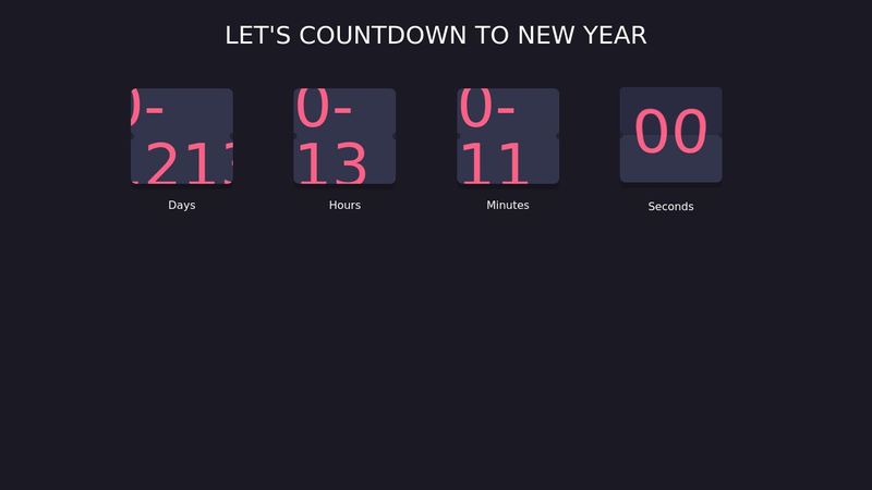 Countdown (with Tailwind)