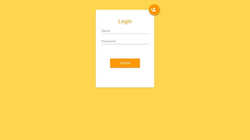 Login Mockup