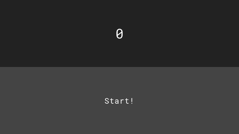 CountUp Animation monospace
