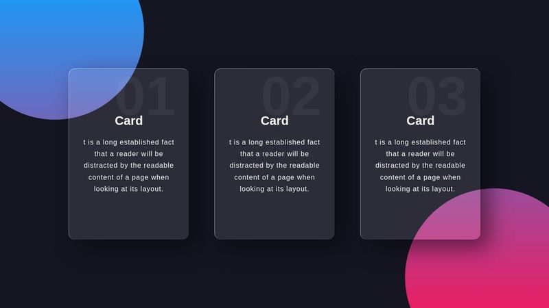 Glass morphism Effects || CSS