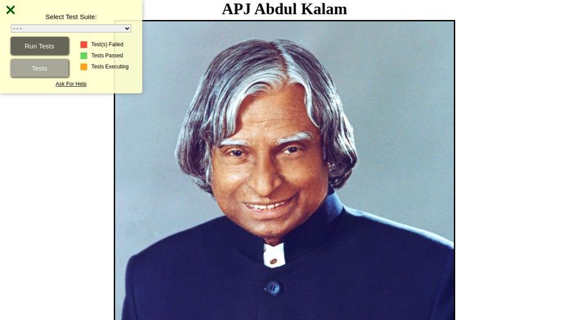 APJ Abdul kalam Tribute Page by Odiadev