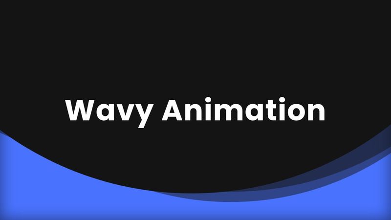 CSS wavy animation