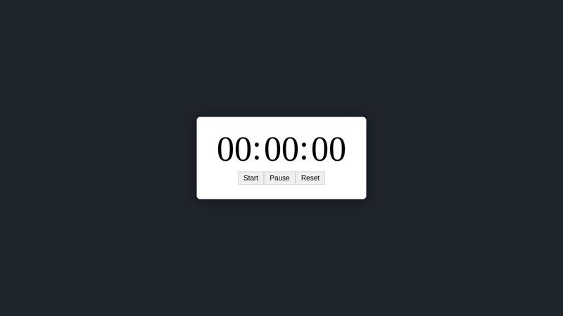 Stopwatch Widget