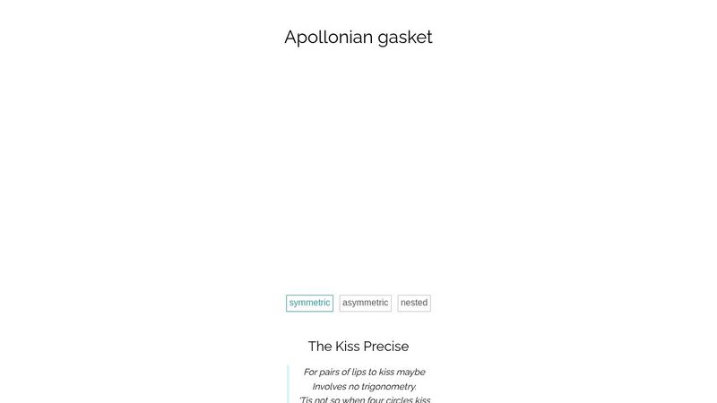 Apollonian gasket