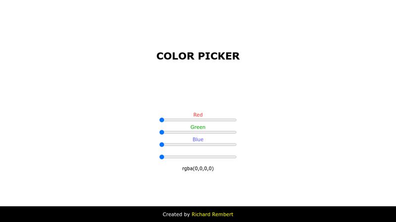 RGBA Color Picker rgba-color-picker