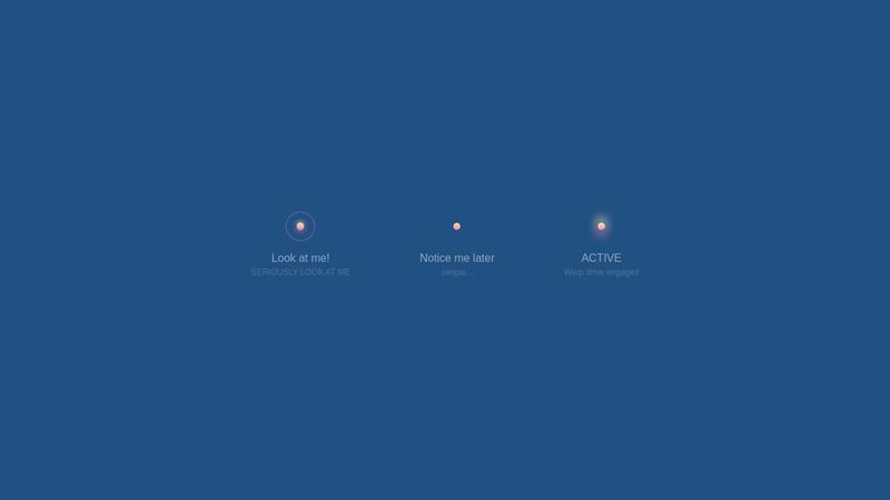 Pulsating dot with CSS