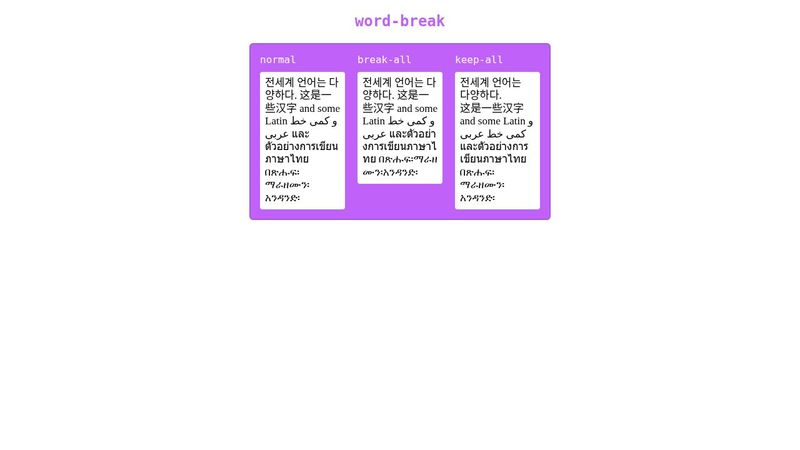 [SmartStudio Blog] word-break - mixed text