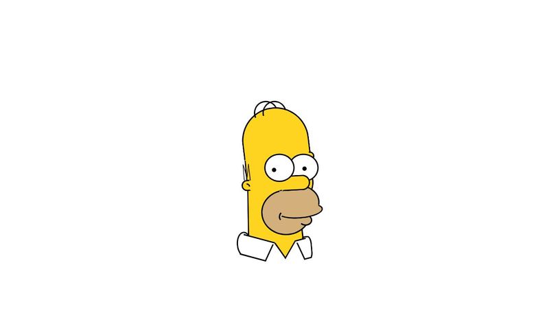 Homer Simpson with CSS #cssart