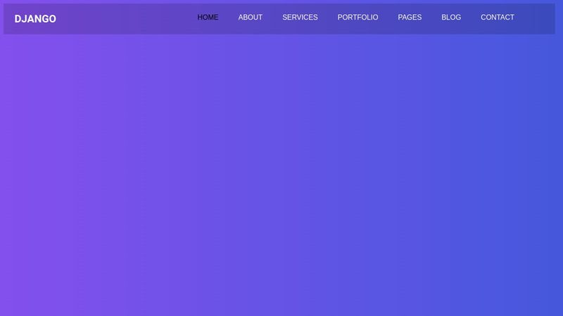 Responsive Navbar using HTML & CSS