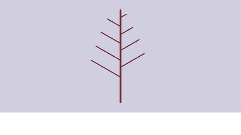 pure css tree