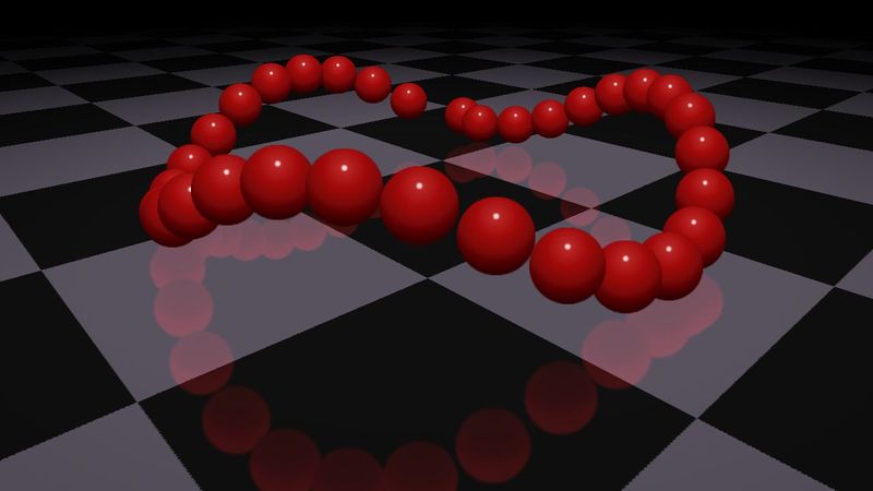 CSS: 3D Spheres Dancing on a Shiny Surface