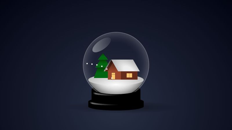Snow Globe (CSS only)