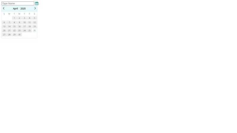 styling jquery datepicker with custom CSS