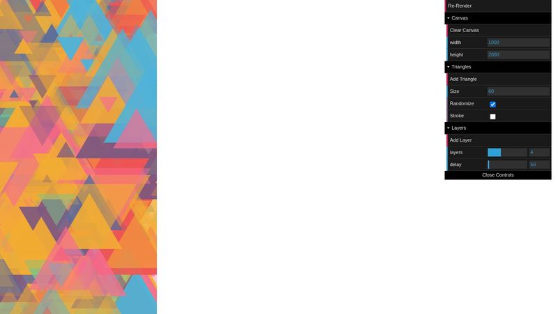 Triangle Pattern Generator