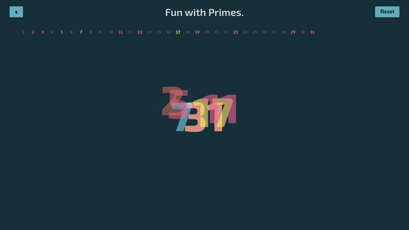Fun with Prime Numbers