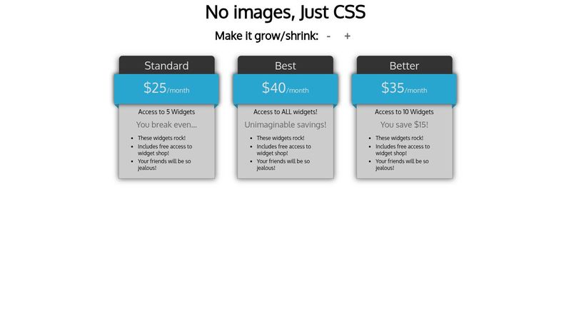 CSS Only Sales Banners