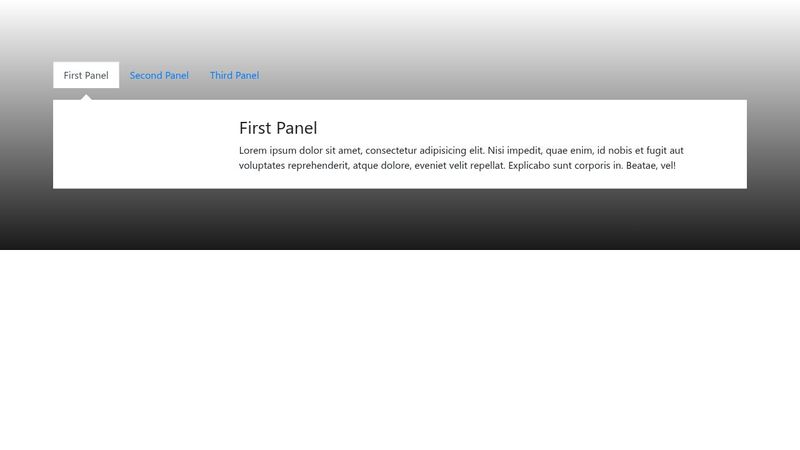 bootstrap 4 responsive tabs