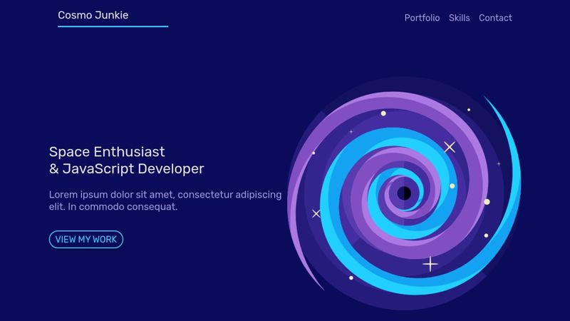 CodePen - Mobile-First Responsive Portfolio Website - CSS Grid