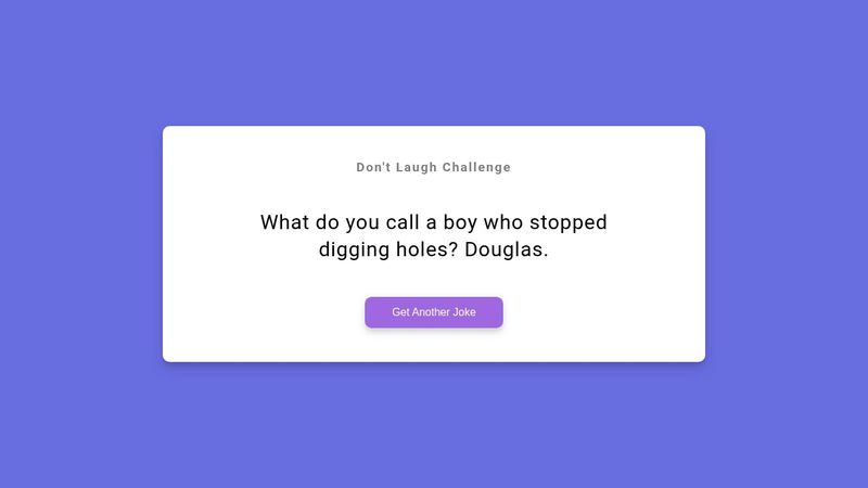 CodePen - Fetch Random Dad Joke