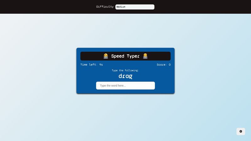 CodePen - Speed Typer - Typing Game