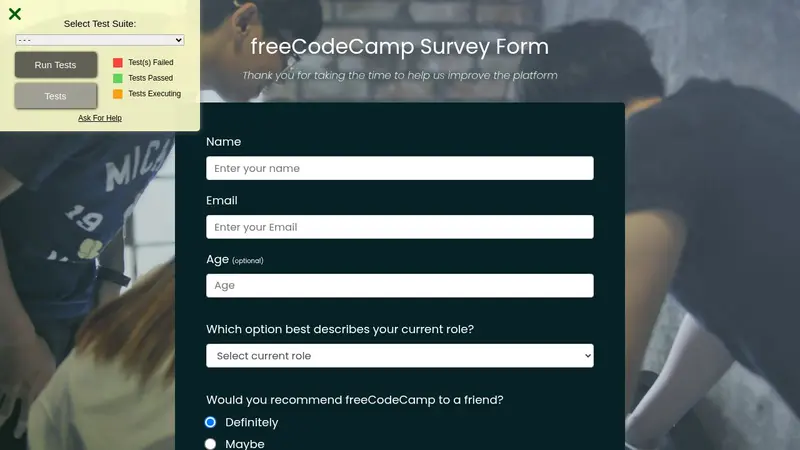 Html Input Validation Not Working Html Css The Freecodecamp Forum 6657