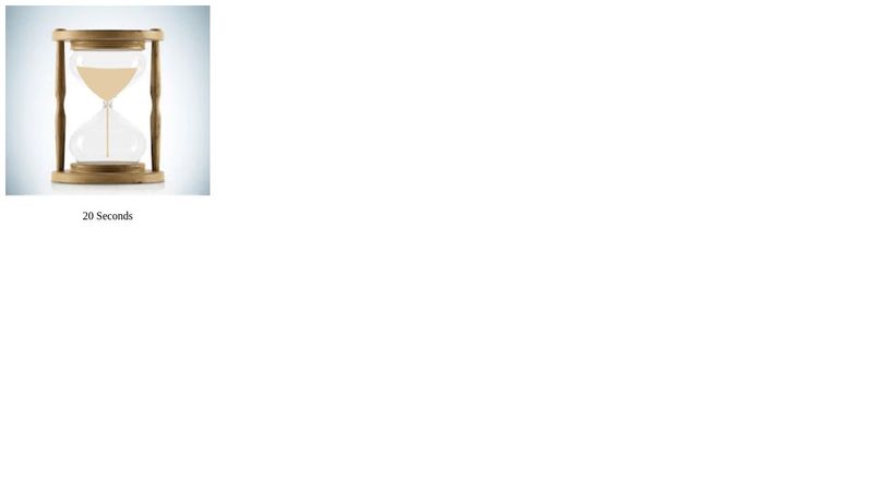 Hourglass sandtimer with HTML CSS JS