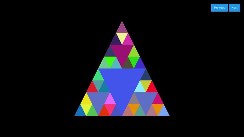 Sierpinski triangle