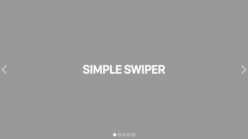 Swiper JS - Demo