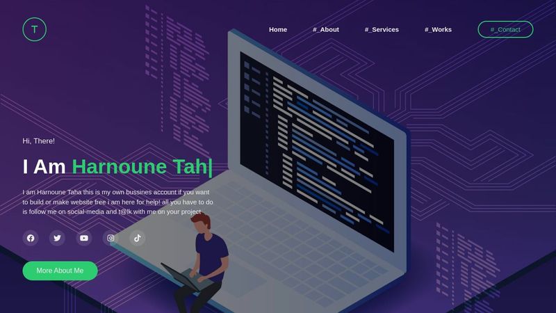 Animated title using JS