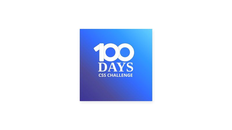 100 days css challenge