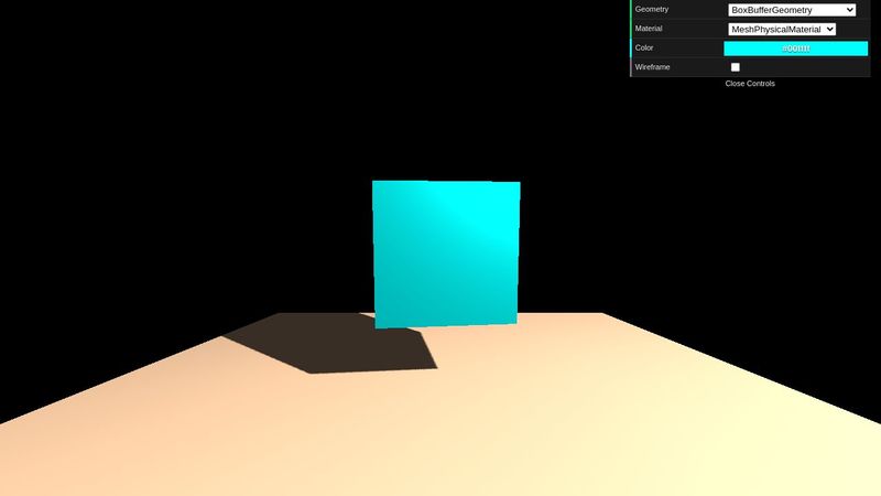 CodePen - Three.js Demo