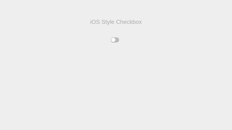 iOS Checkbox