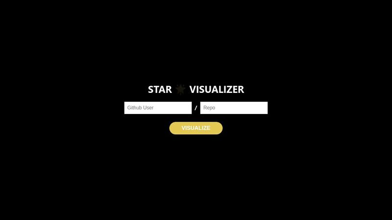 Github Repo Star Visualizer!