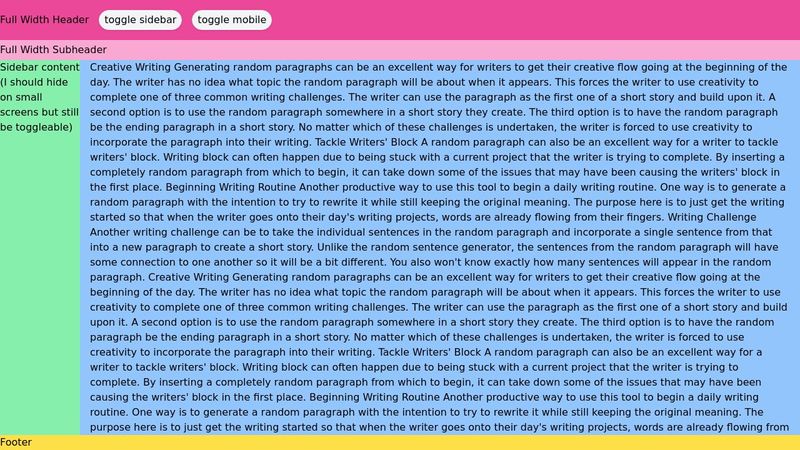 tailwind-fixed-header-and-sidebar-with-scrollable-content