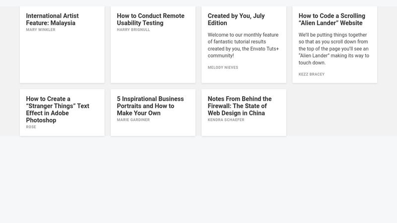 Solving Problems With CSS Grid and Flexbox: The Card UI iii
