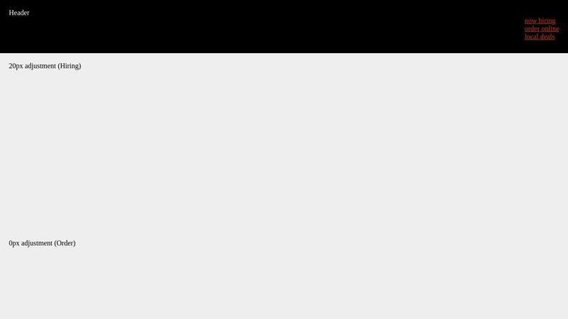 Fixed Header w/ Scrolling Navigation