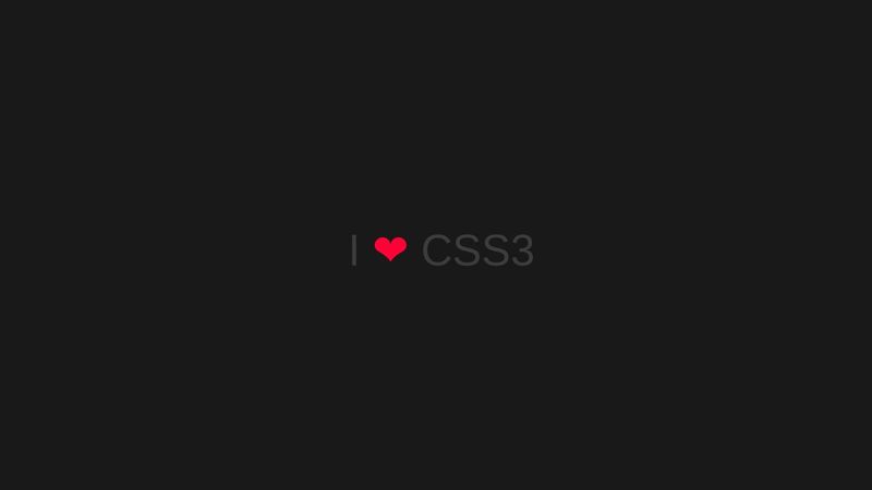 CSS3 Text Animation | Pulsating