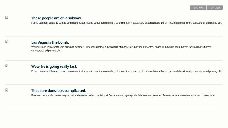jQuery layout shifter