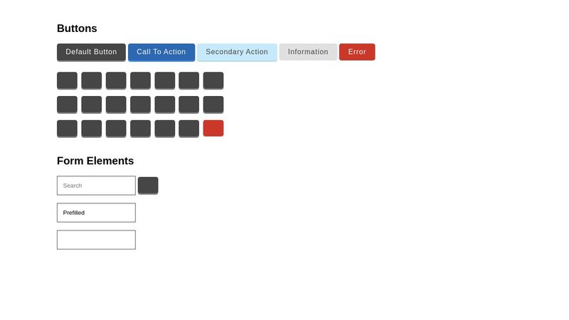 Style Guide - Buttons