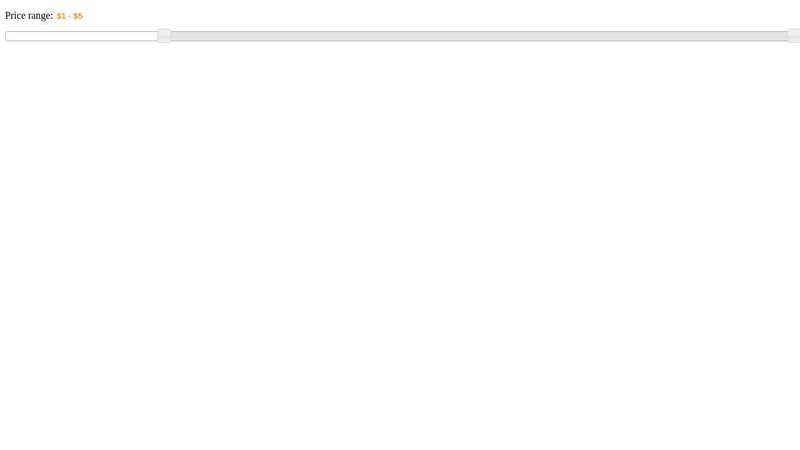 jQuery UI Slider example