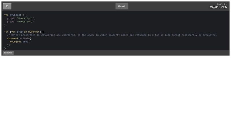 HTML5 Course - Javascript - Loop for in (for iframe)