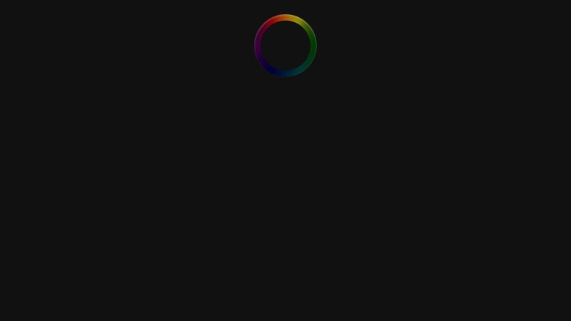 CSS3 CoLoR Gradient Circle Animation