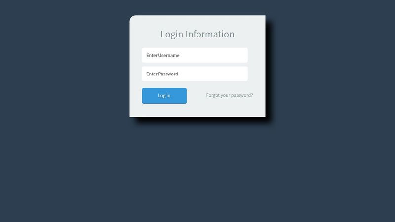Login Form