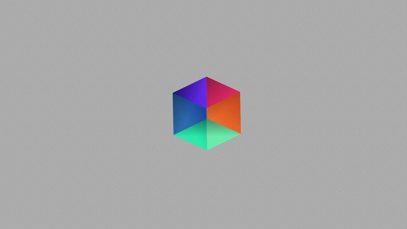 3D Rotating Cube