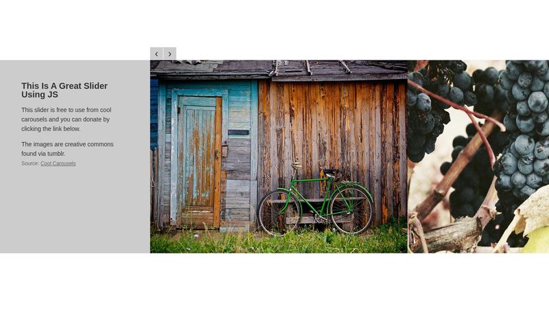 Full WIdth Slider Using JS