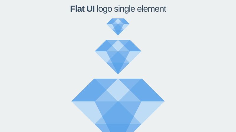 Diamond CSS3 single element