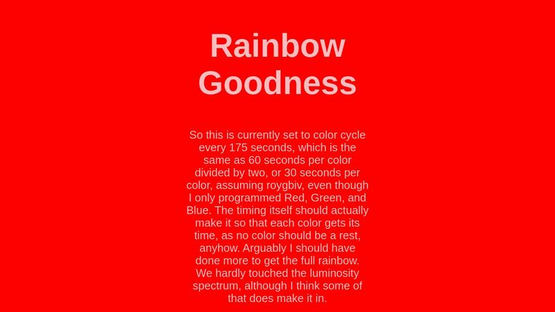 CSS3 Animation: Background Color Cycle