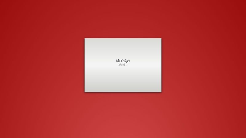 Envelope CSS